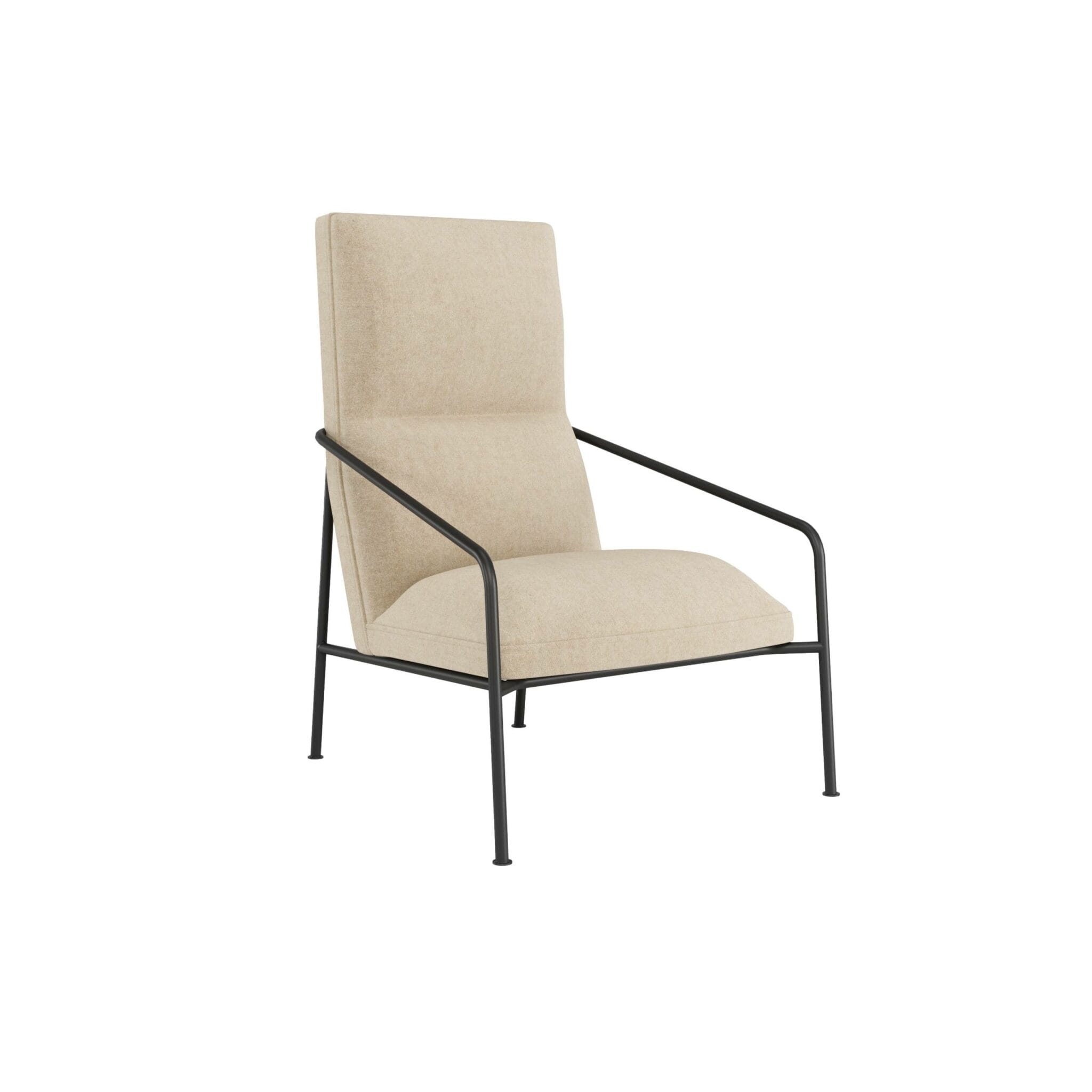 Paulo High Back Armchair - Big Frog Furniture